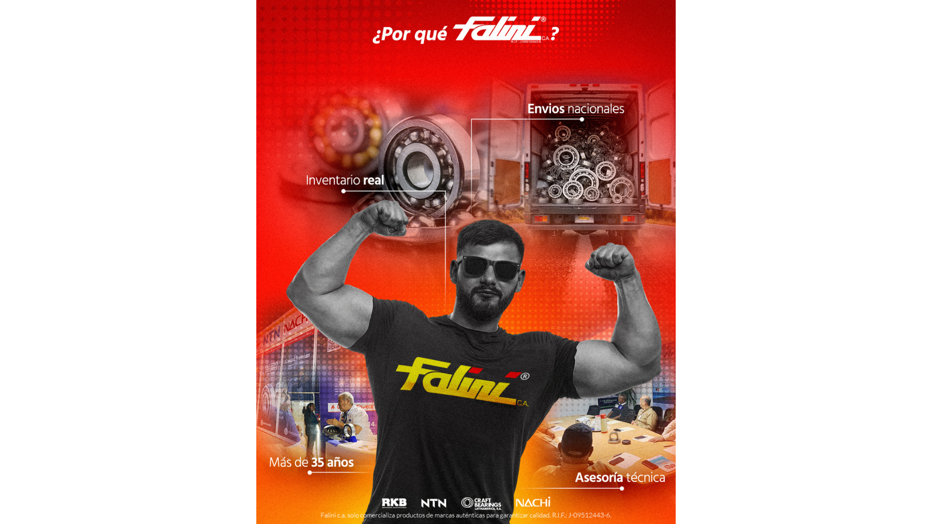 Distribuidor de marcas líderes en Guayana | Falini C.A.